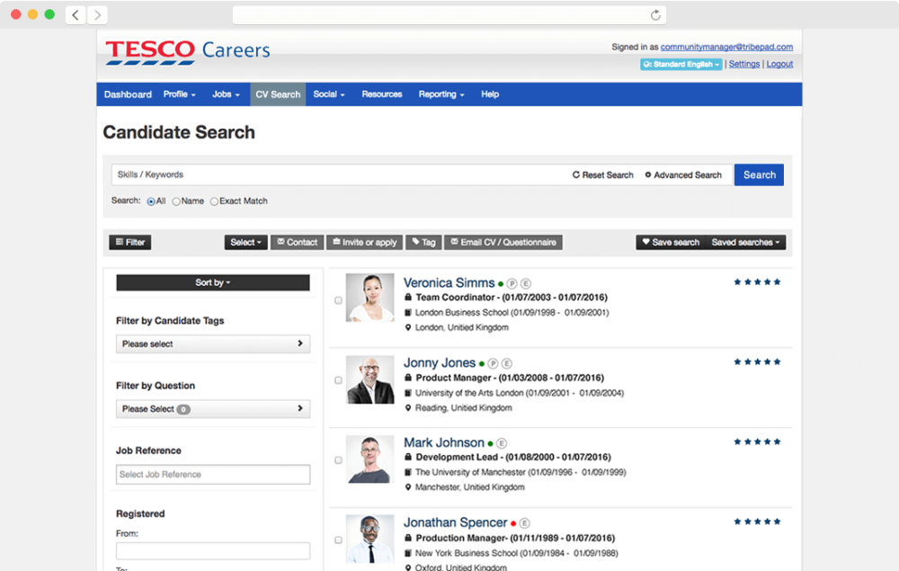 How Tribepad Improved Tesco Recruitment & Selection